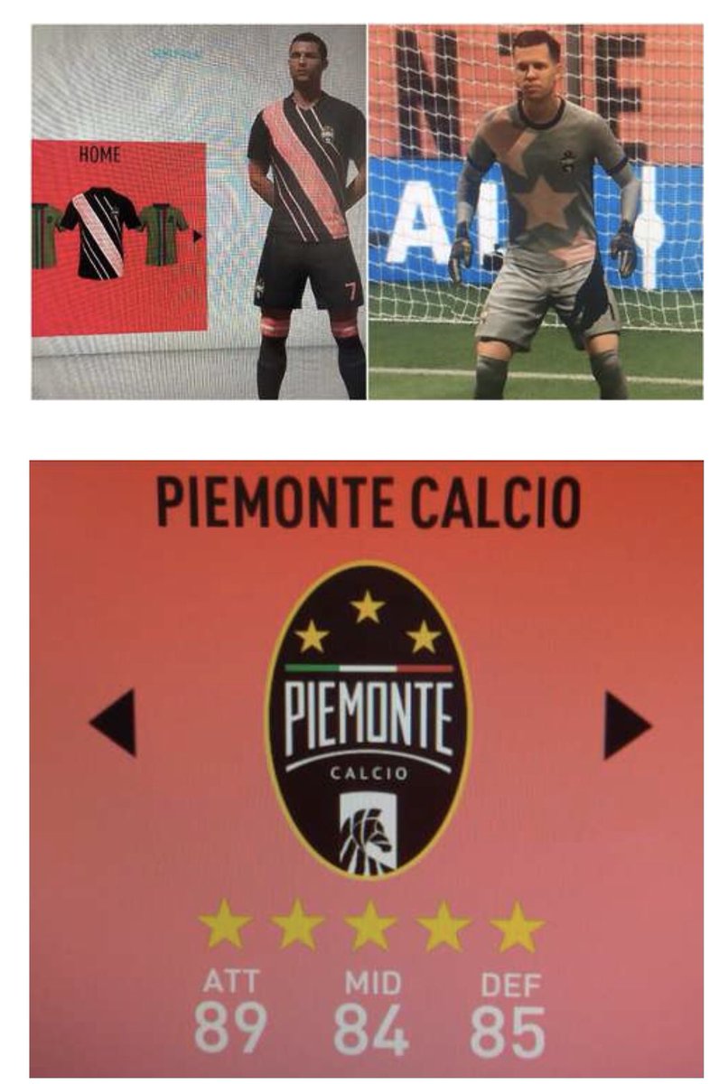 Le prime foto di Piemonte Calcio su Fifa 20 - Stile Juve