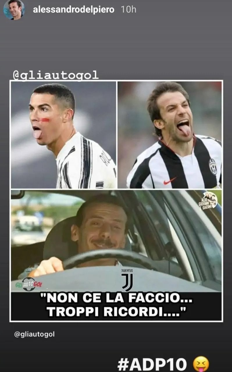 CR7 esulta con la linguaccia. Del Piero: "Troppi ricordi" - Stile Juve